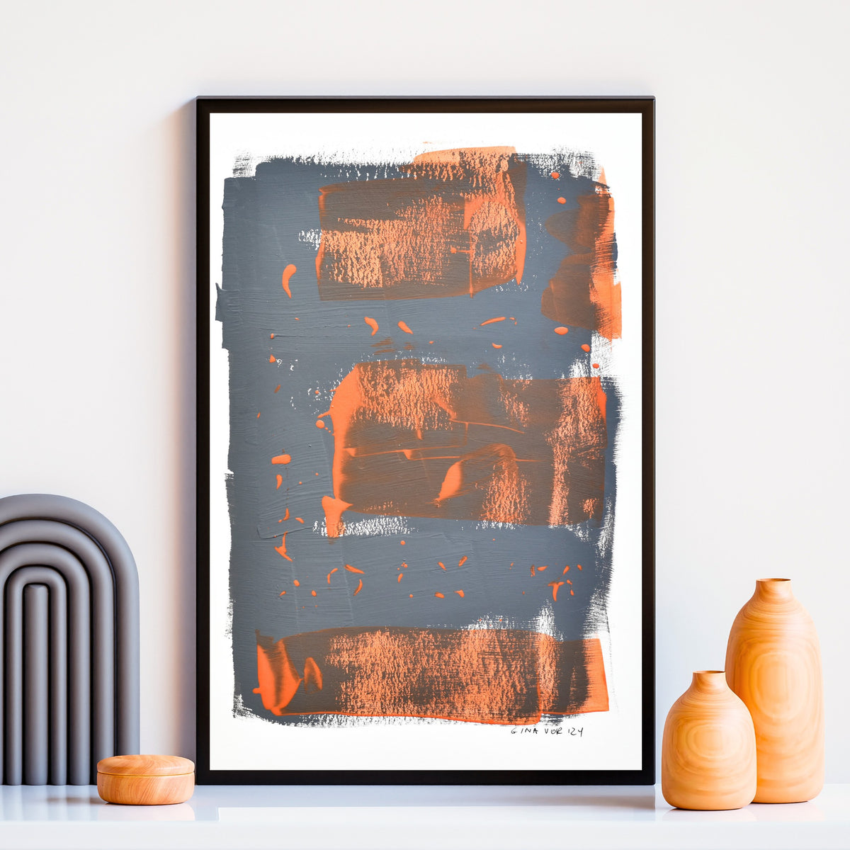 Abstract Art on Paper | Buy Online – ART GODA