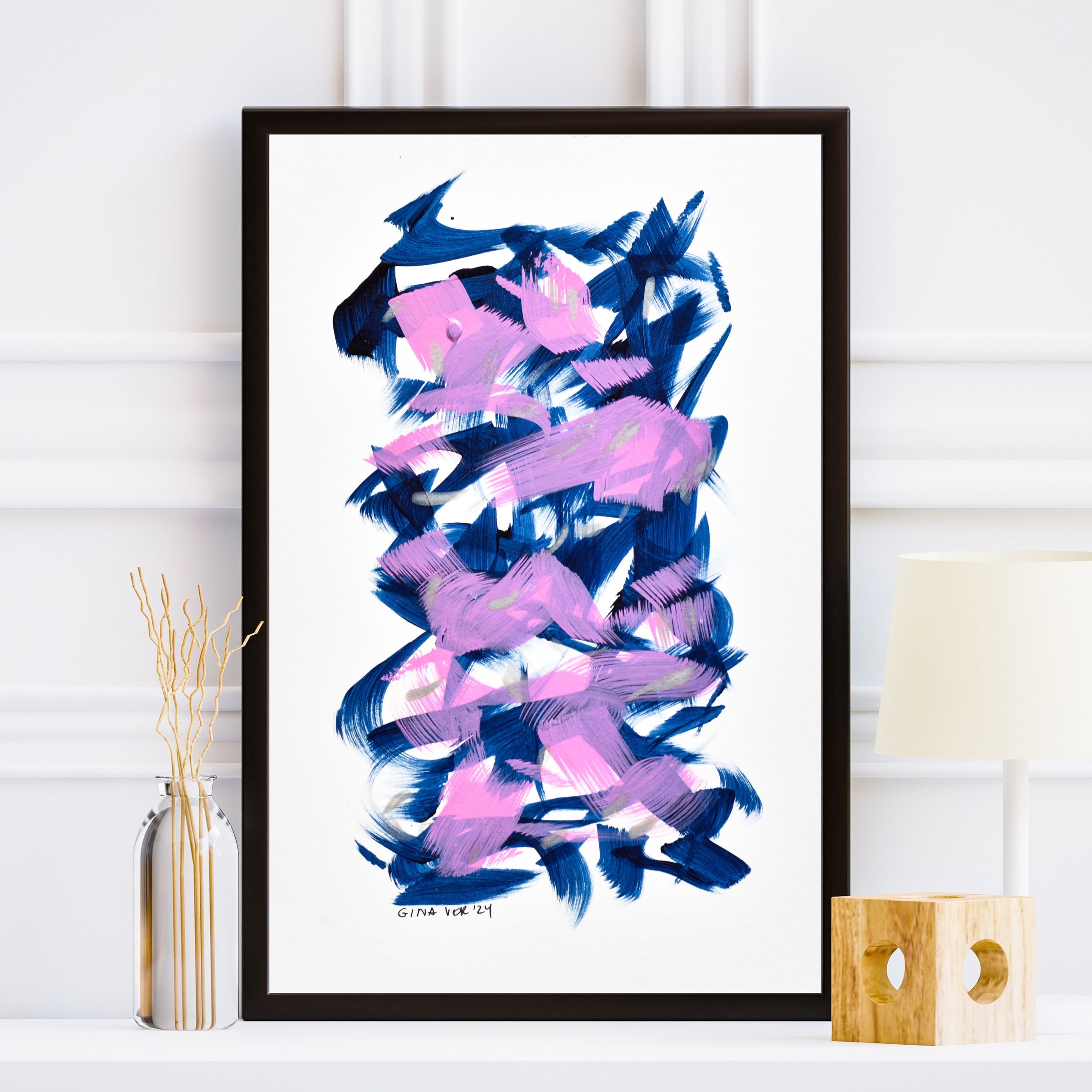 Abstract Art on Paper | Buy Online – ART GODA