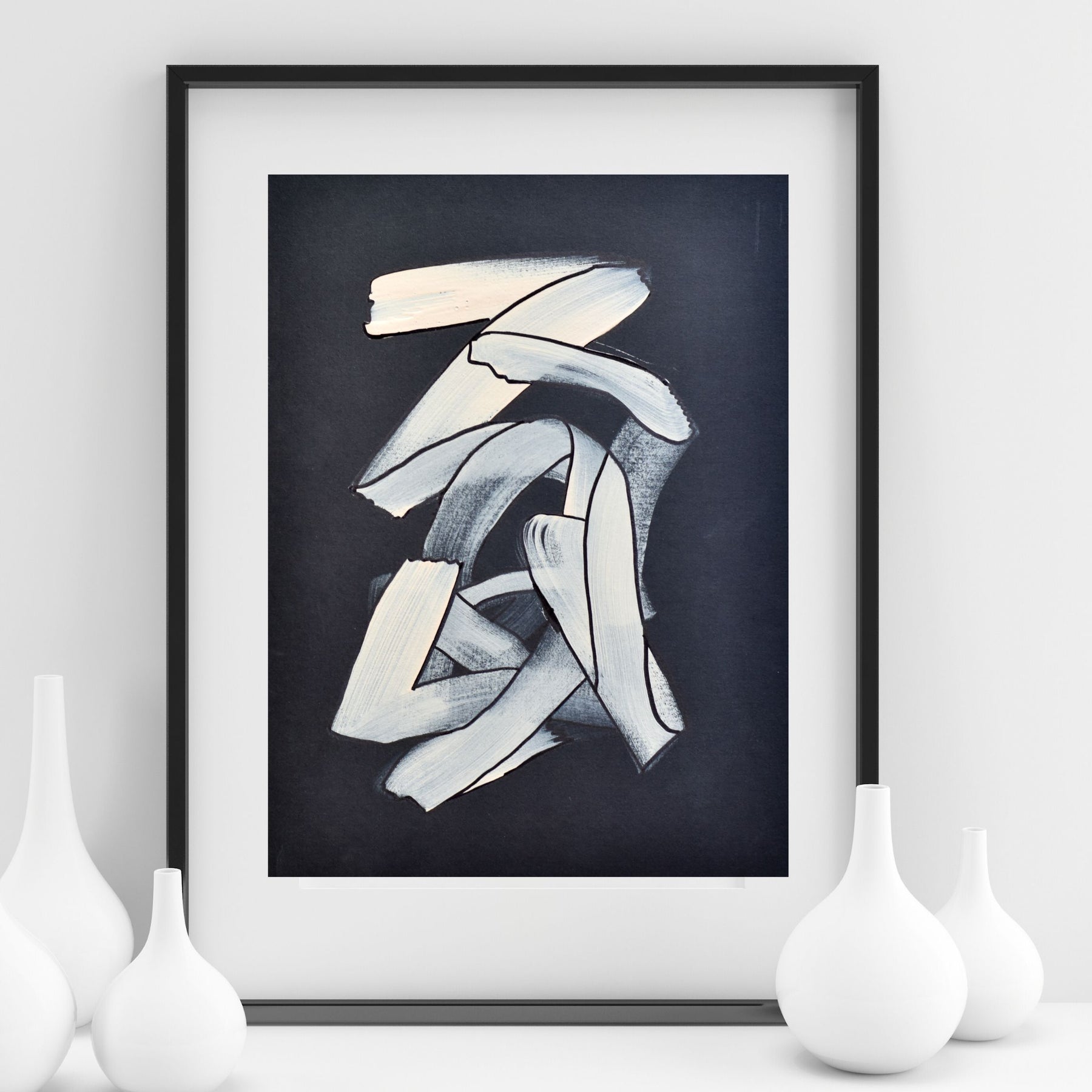 Abstract Art on Paper | Buy Online – ART GODA