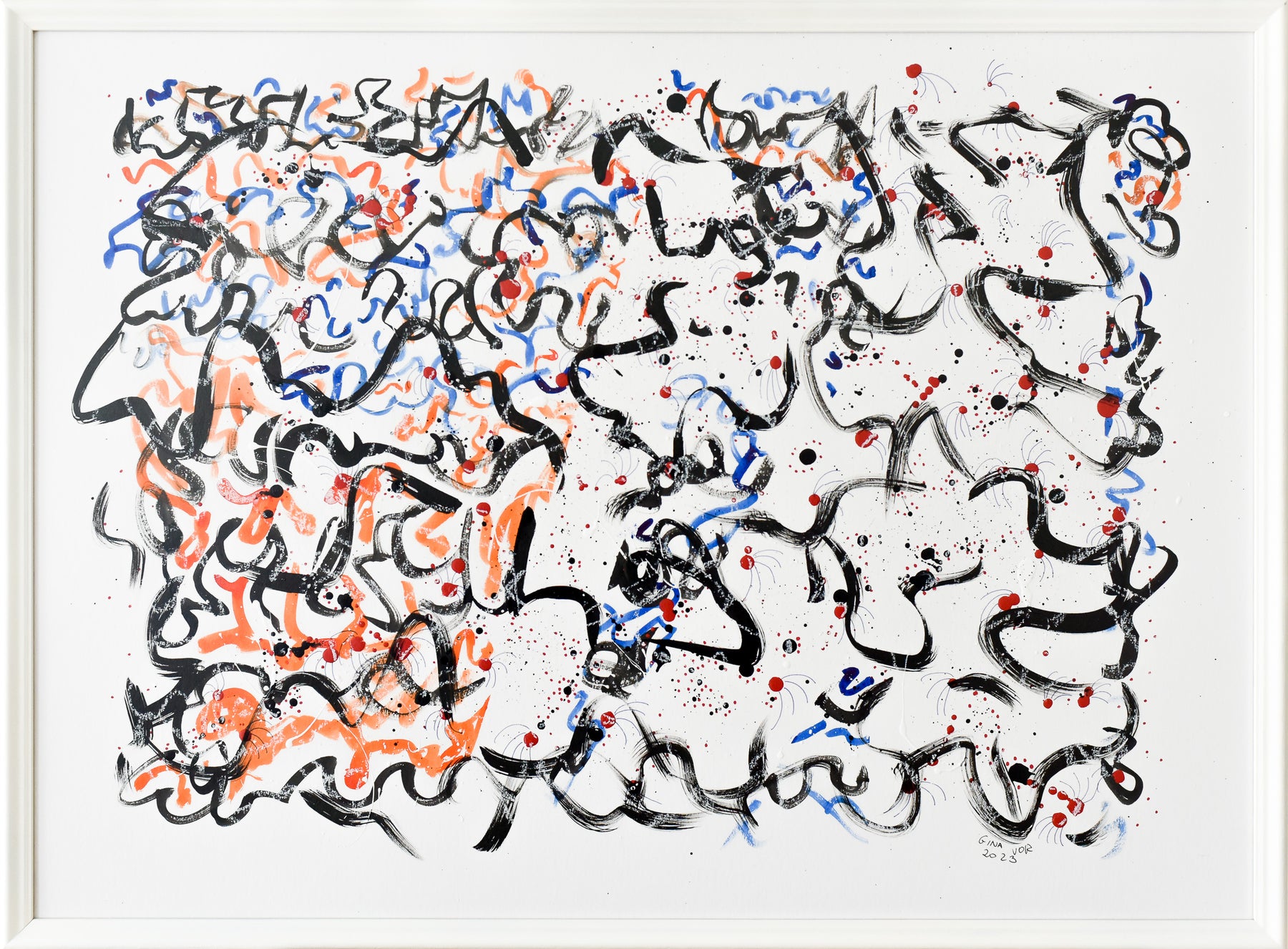 Abstract Art on Paper | Buy Online – ART GODA